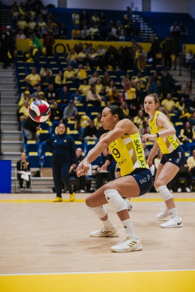 Former Cougar Alexa Gray with 11 kills in LOVB Salt Lake home debut ...